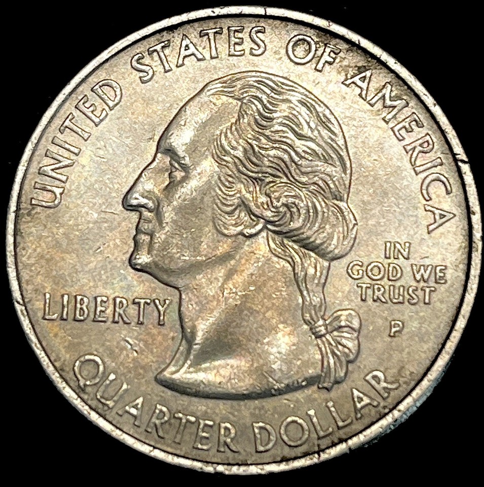 2001 P Vermont Quarter: Annealing Planchet Error | eBay