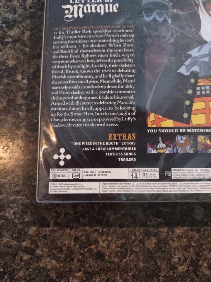 One Piece - Collection 15 (DVD) New Sealed Shonen Jump Funimation Anime ...