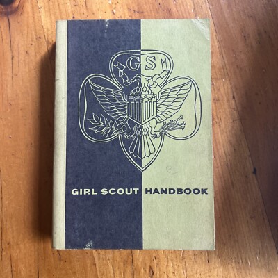 Vintage GIRL Scout 1960 GIRL SCOUT HANDBOOK - 25th IMPRESSION | eBay
