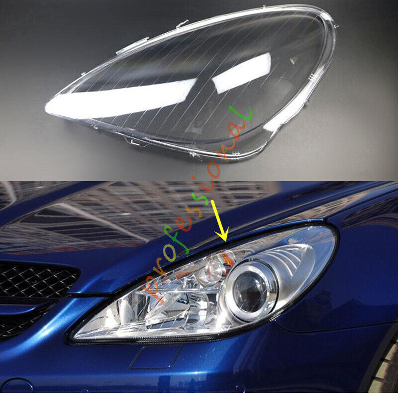 Fit For Mercedes SLK W171 2004-10 Left Side Headlight Clear Lens Cover ...