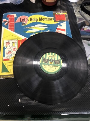 The children record Guild lets help mommy record 10 inch | eBay