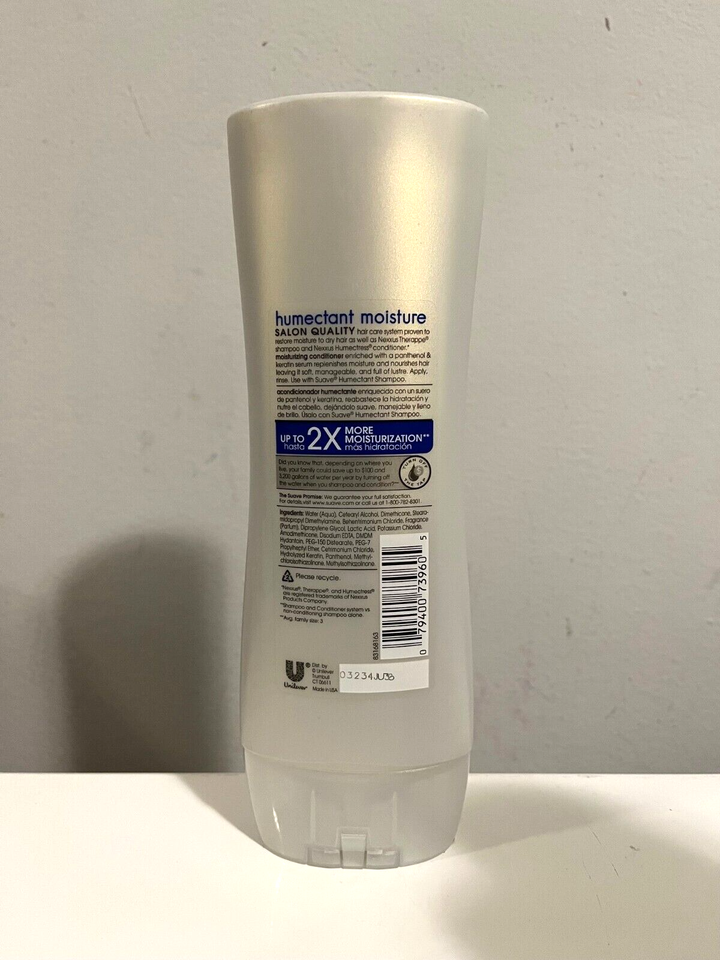 Suave Professionals Humectant Moisture Conditioner For Dry Hair 12.6 Oz ...