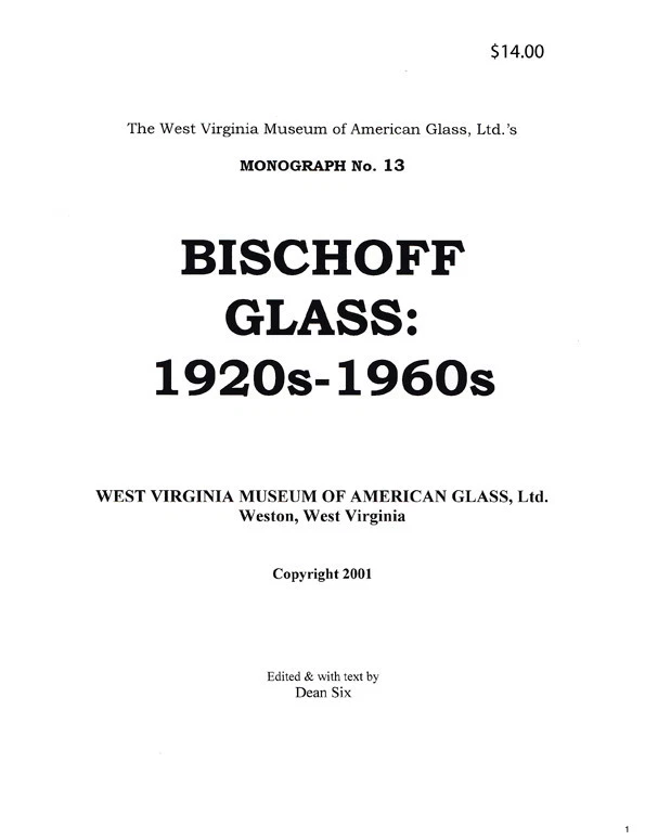 Bischoff Glass Catalog - Catalog Library