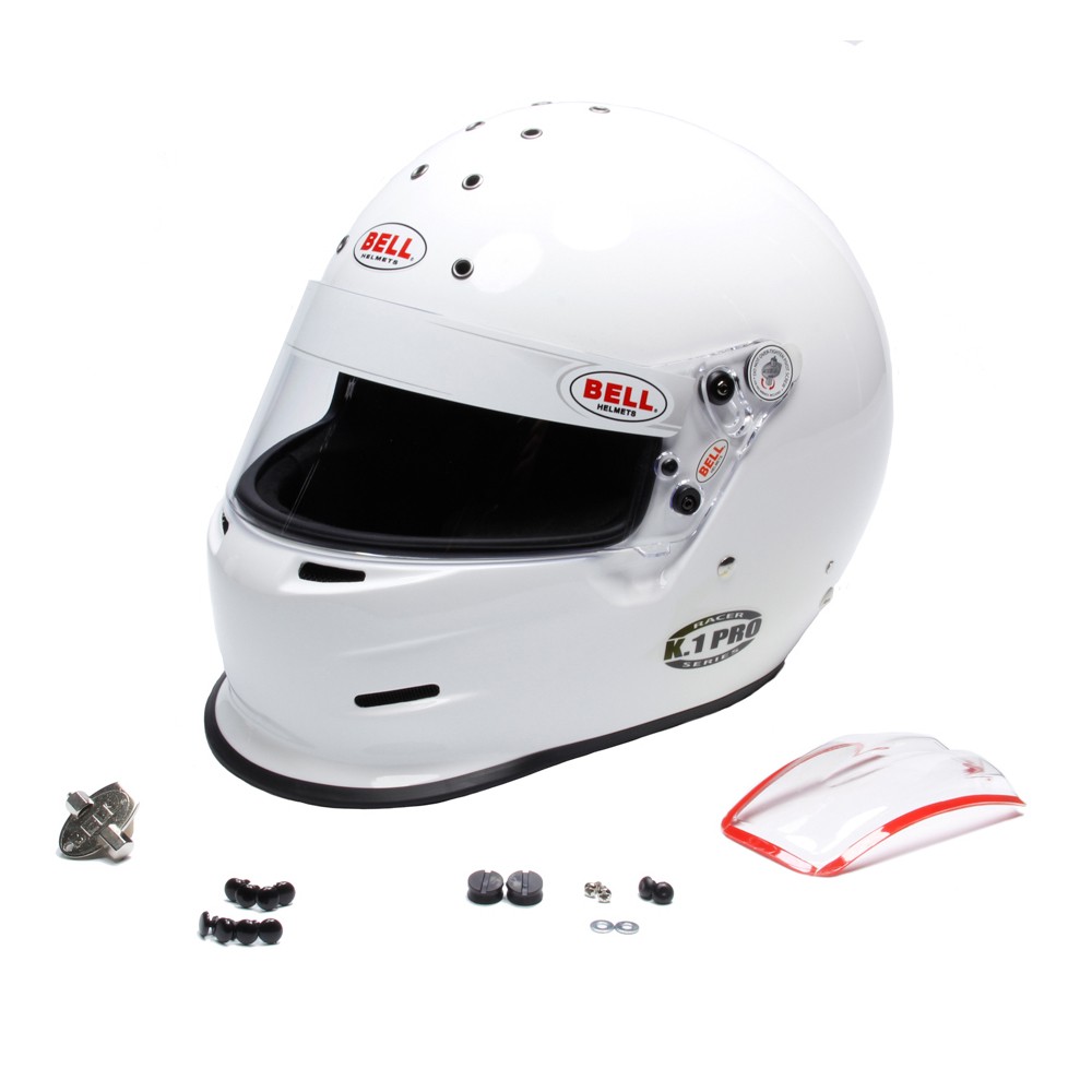 Bell Helmets BEL1420A04 Snell SA2020 Medium White Helmet Performance ...
