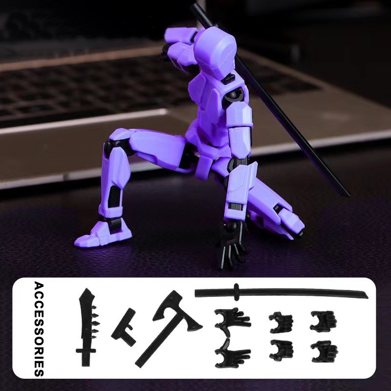 T13 Action Figure Adjustable Action Figure 3D Action Robot Action ...