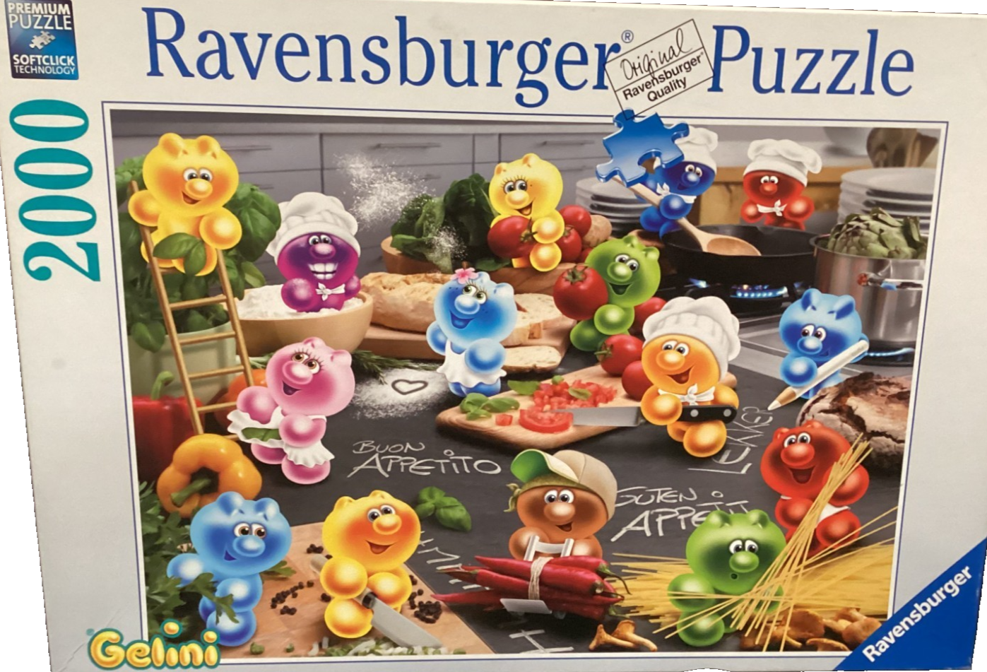 Ravensburger 2000 pc. Gelini Passionate Cooks 2009, Jigsaw Puzzle ...