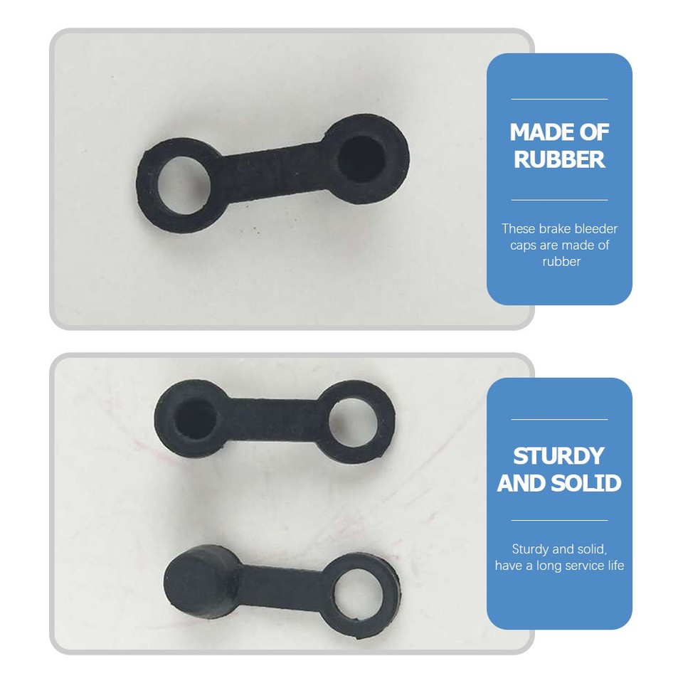 30 Pcs Car Maintenance Brake Chamber Cap Bleeder Motorcycle Nut Cover ...