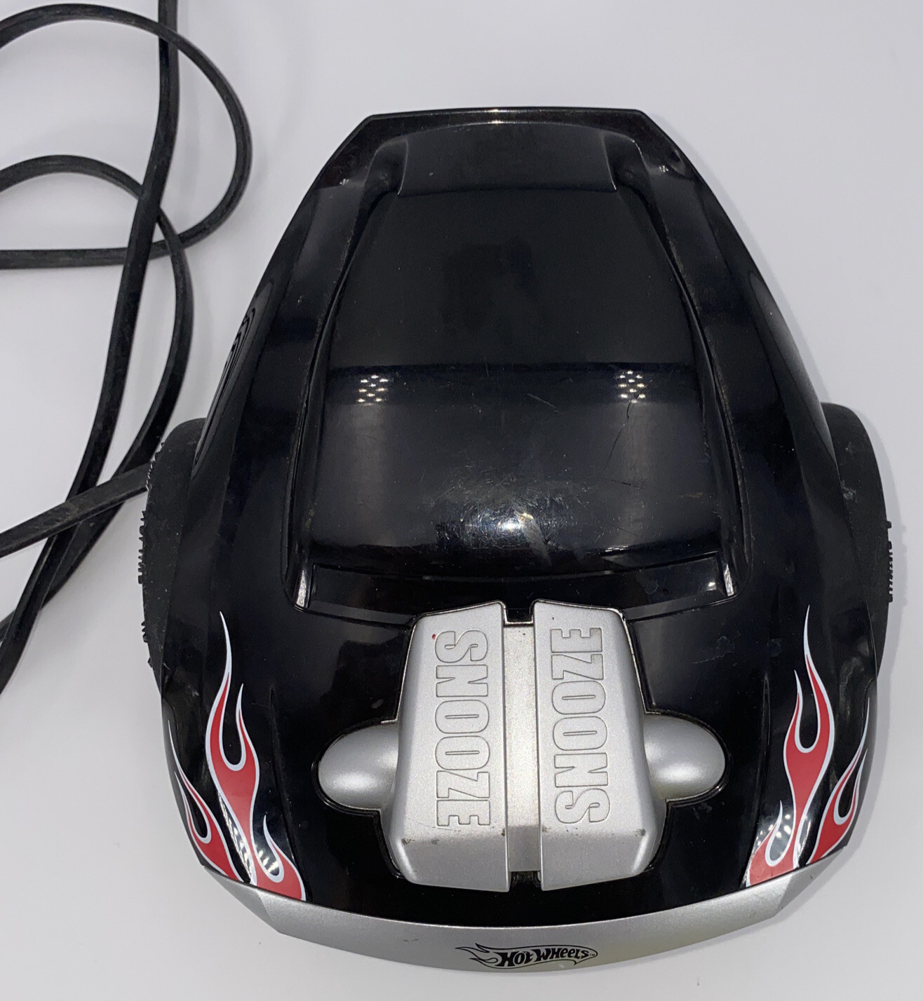 Hot Wheels Car Snore Slammer Alarm Clock AM/FM Radio Engine Sounds ...