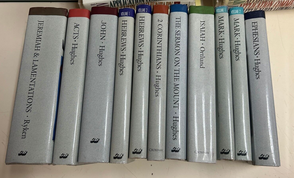 HUGE LOT 11 BOOKS (Preaching the Word Series) Bible Commentary R. Kent ...