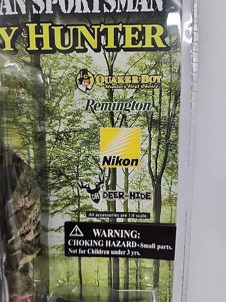 Hunter Dan American Sportsman Turkey Hunter Action Figure New | eBay