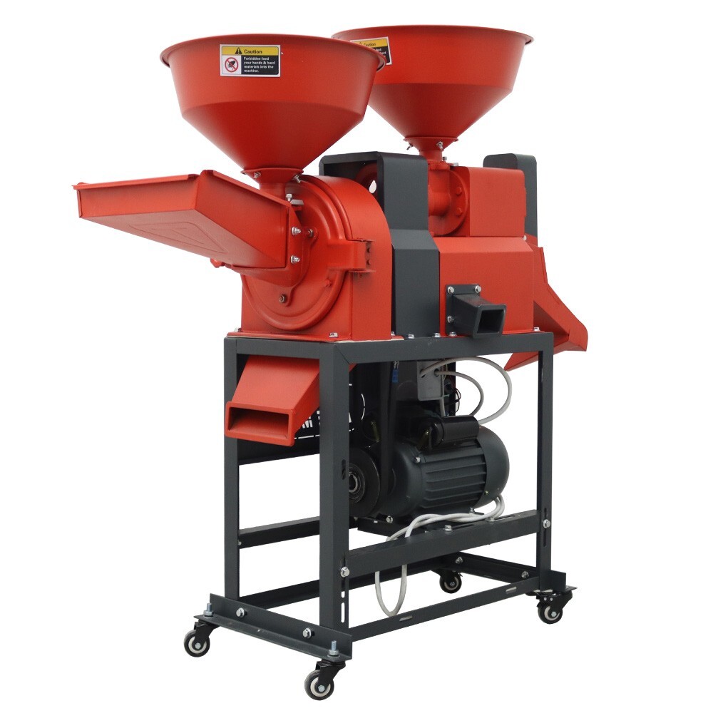 Rice Millet Peeler Miller Grinder Sheller Corn Grain Crusher 286-374LB ...