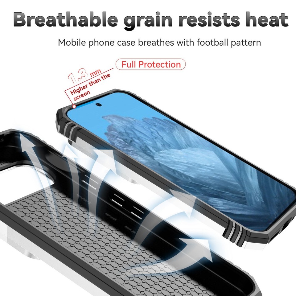For Google Pixel 9 Pro XL 8 Pro 8A 7 6 6A Shock-proof Heavy-duty Phone ...
