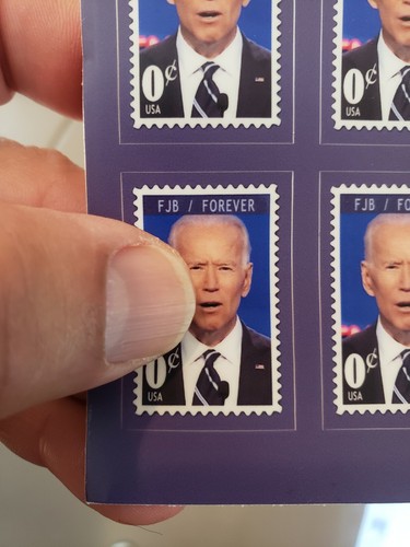 president Joe Biden Stamps ZERO CENTS Stickers (20 Stickers FJB Lets Go ...