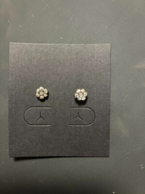 Me and ro Me&Ro Silver earrings Flower | eBay