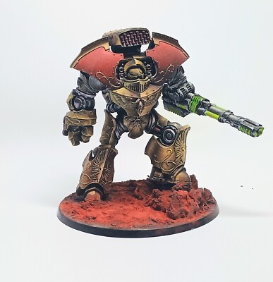 Legio Custodes Telemon Heavy Dreadnought Body PRO PAINTED NMM | eBay
