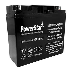 12V 22AH 6FM22 6-FM-22 Sealed Lead Acid Rechargeable Deep Cycle Battery ...