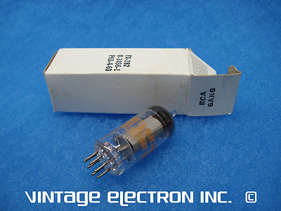 NOS 6AK6 Vacuum Tubes - RCA - USA - 1961 ($4.45/ea, TESTED) | eBay