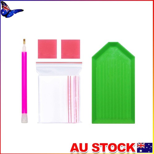 5D DIY Clay Box Handmade Plastic Rhinestone Tray Solid Color for Adults ...