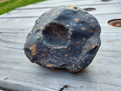 HUGE 570g Ancient Nutting Stone / Multi-Tool Tennessee Native American ...