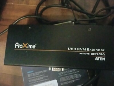 ATEN Proxime CE770RQ / CE770L USB KVM Console/Extender. Lot X 2 | eBay