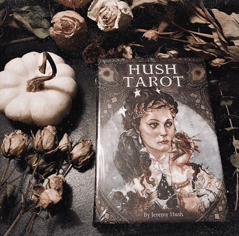 Hush Tarot: A 78 Tarot Cards Deck English Version Future Telling Occult ...