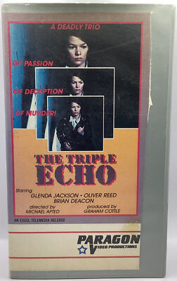 The Triple Echo VHS 1985 Former Rental Cut Box RARE **Buy 2 Get 1 Free ...