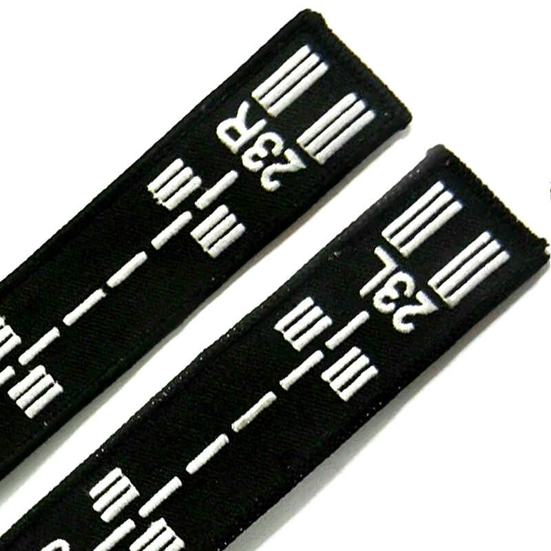 Airport Runway Keyring Keychain BHX LBA AMS MAN LGW IOM Kemble Plane ...