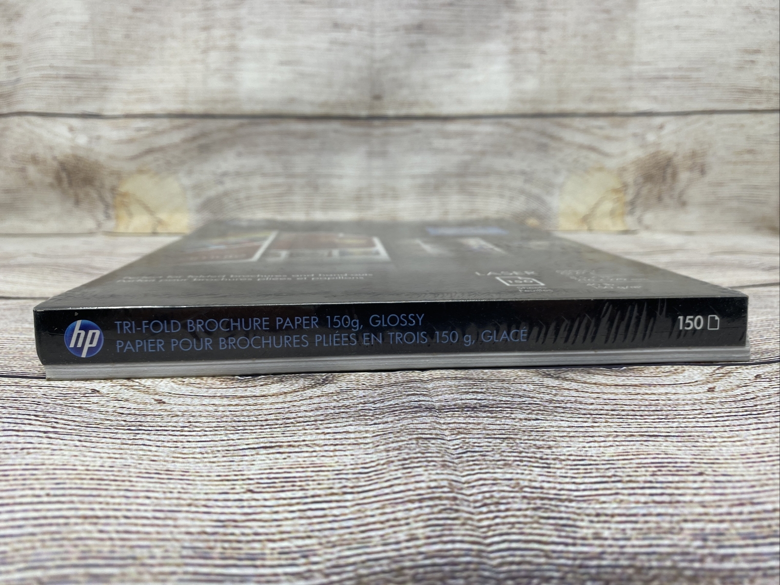 HP Tri-Fold Laser Brochure Paper, 8-1/2 x 11, Glossy, 2-Sided Printing ...