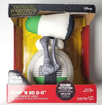 Disney STAR WARS BUMP N GO Sound Activated Action Plush 8 Inch Spins ...