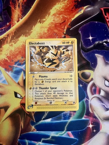 Pokémon Electabuzz Ex Sandstorm card 2003 | eBay
