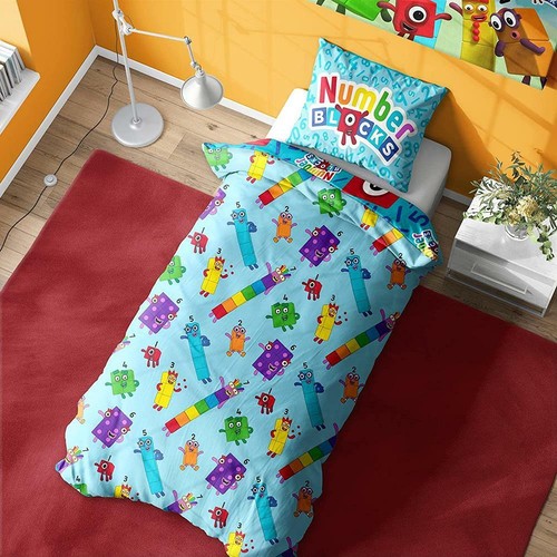 Numberblocks Toddler Duvet Cover Set Meet the Number Blocks Junior Cot ...
