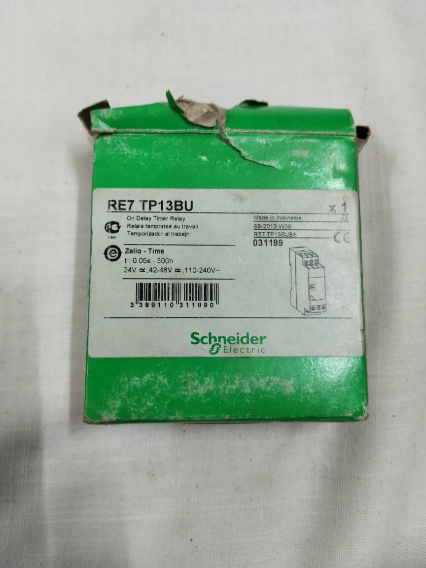 SCHNEIDER RE7 TP13BU TIMER RELAY | eBay