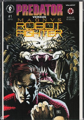 Predator vs. Magnus Robot Fighter #1 (1992) Predator | eBay