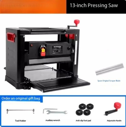 High-powered Home Benchtop Planer with One-side Sanding and Smoothing ...