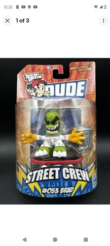 Tech Deck Dude Street Team #053 Brad Action Figure Brand New Inbox ...
