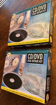 2 CD/DVD Disk Repair Kits by Ideas In Motion 2009 Open Box | eBay