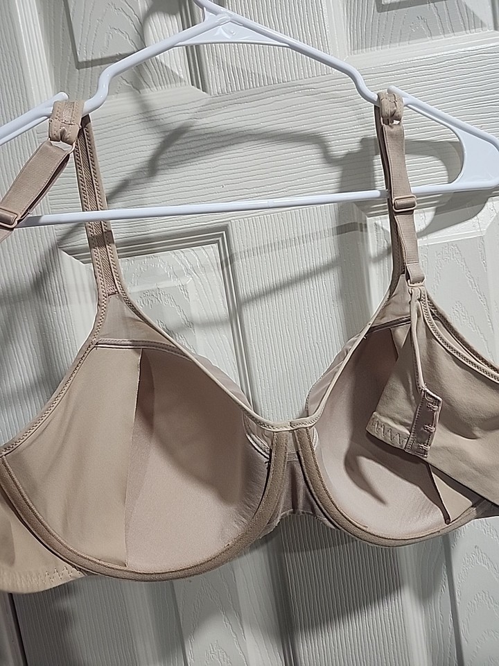 Bali 40C Nude Beige Underwire Bra Full Coverage Smooth T-shirt Bra | eBay