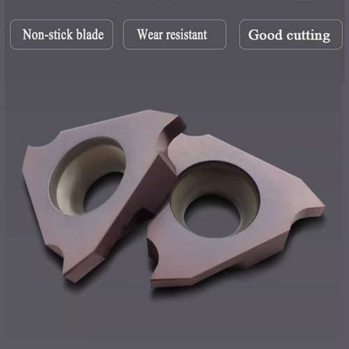 10pcs TGF32R100 Carbide Grooving Inserts Shallow Grooving Cut-Off ...