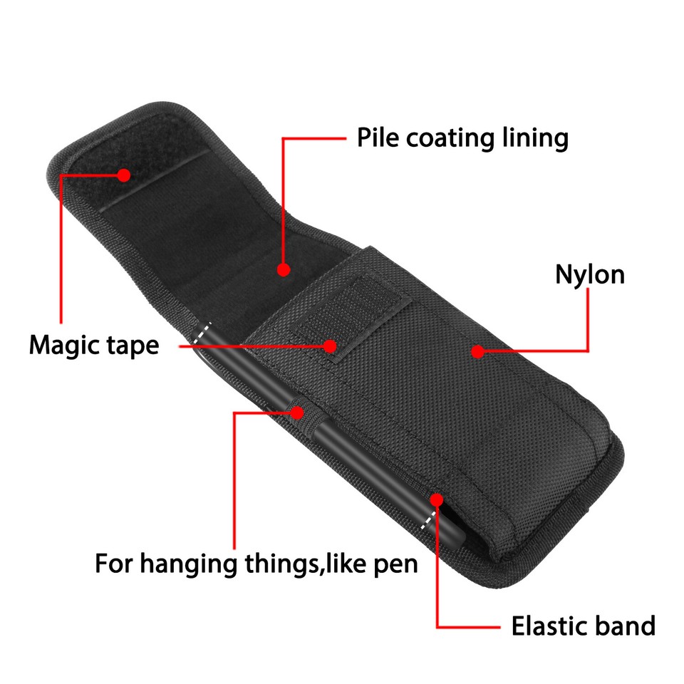Vertical Cell Phone Belt Clip Pouch Buckle Holster Wallet Card Holder ...
