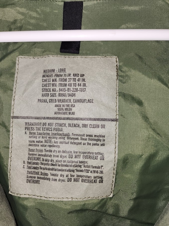 BDU Jacket Gore-tex Parka Apecs Woodland - Rain or Winter - Used | eBay