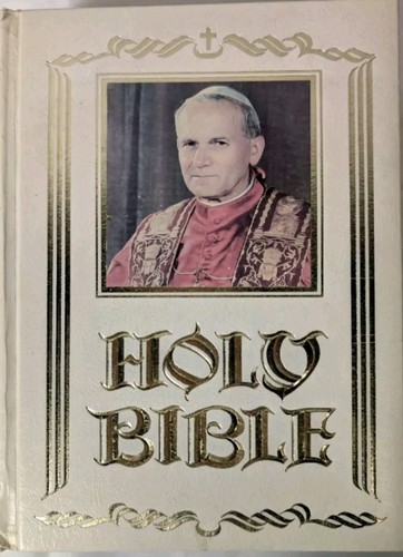 Pope John Paul II Edition Holy Bible | eBay