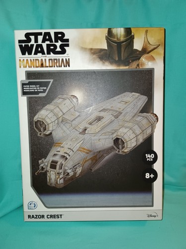 Star Wars The Mandalorian Razor Crest Paper Model Kit - 140 Pieces NEW ...