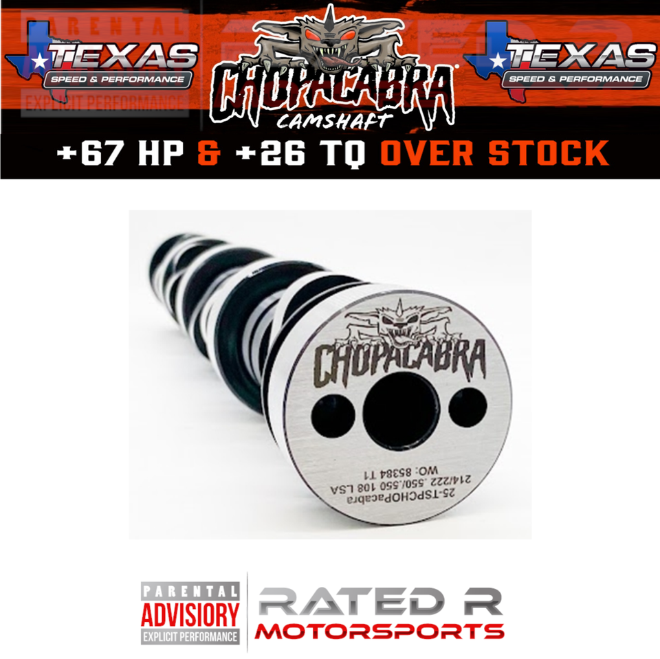Texas Speed LS Truck Chopacabra Cam Kit TSP Cam Pushrods ARP LS Cam ...
