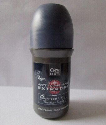 2 x CIEN MEN EXTRA DRY Deo-Roll-on 48-Hour Protection vegan NEW from ...