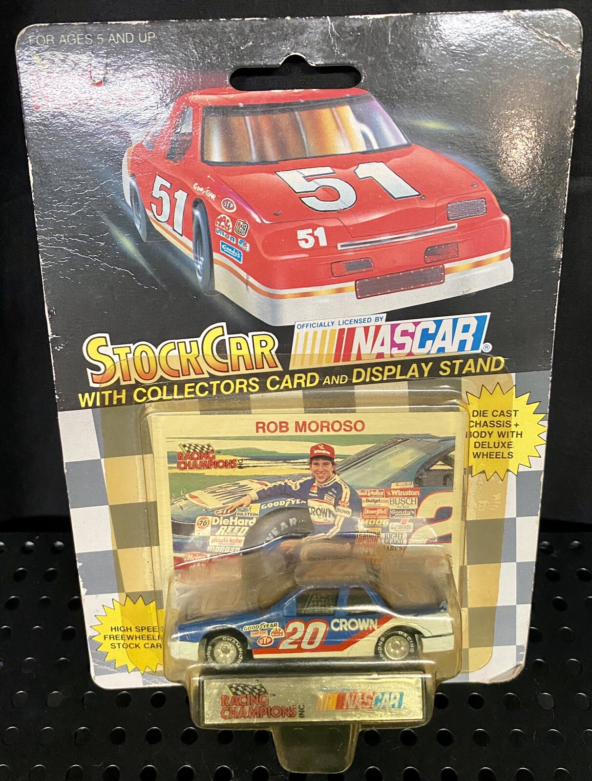 NASCAR Collector Stock Car #20 Rob Moroso Original Package | eBay