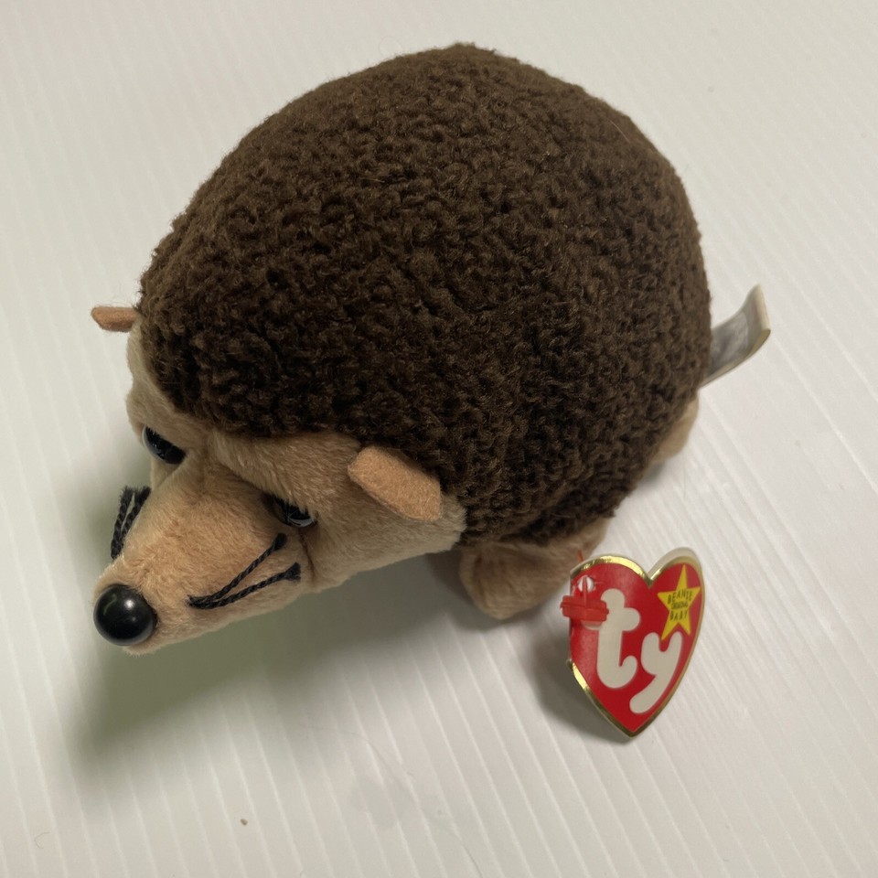 Ty Beanie Baby Prickles the Hedgehog DOB February 19, 1998 | eBay