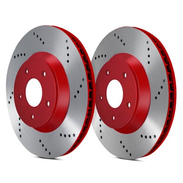 For Toyota Cressida 89-92 ATL Autosports Drilled Front Brake Rotors | eBay