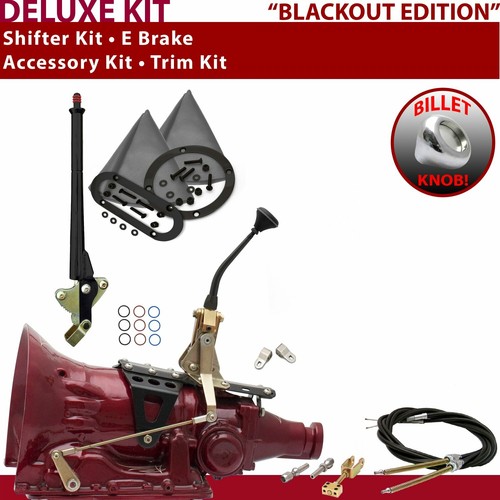 C4 Shifter Kit 8" E Brake Cable Clevis Trim Kit For car performance ...