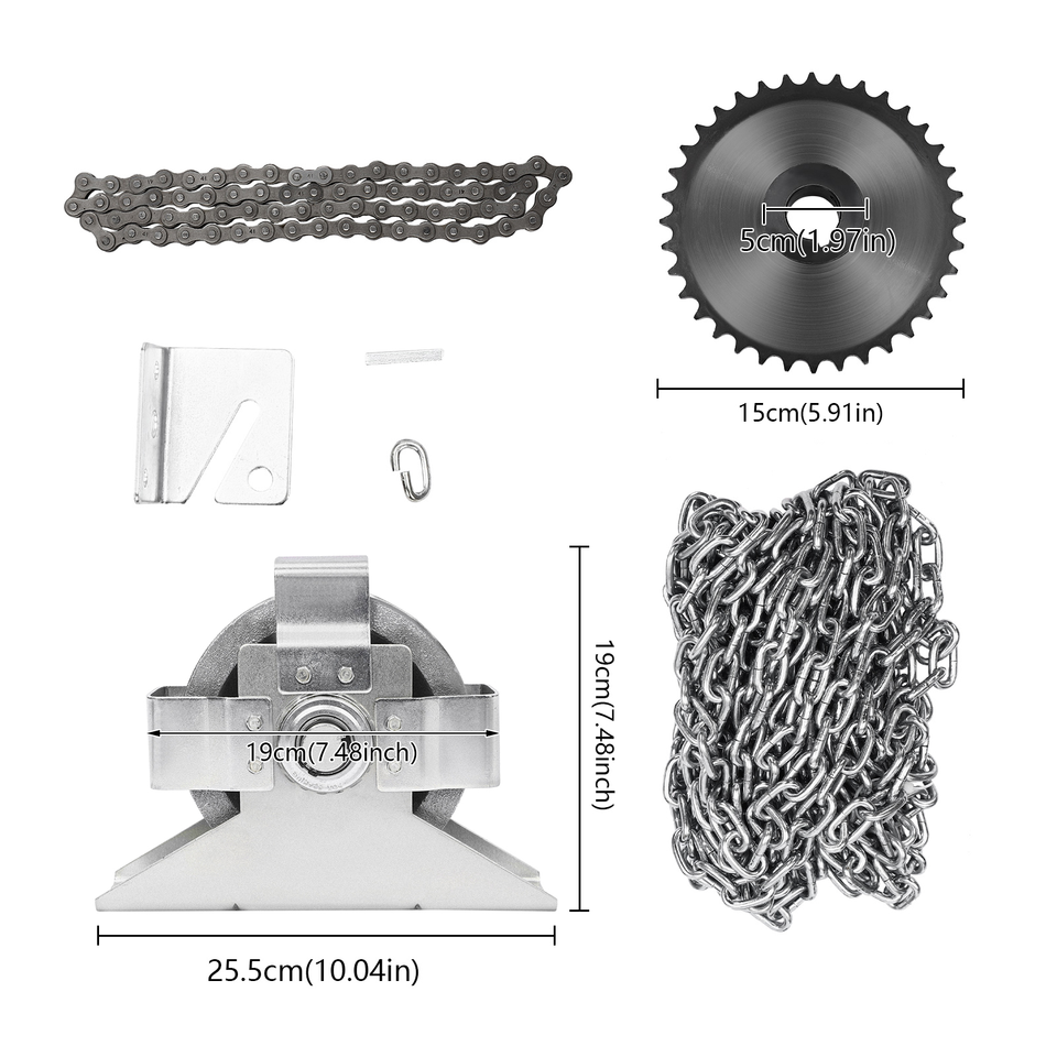 Garage Door Jackshaft Chain Hoist Chain Hoist Roller Doors Garage Door ...