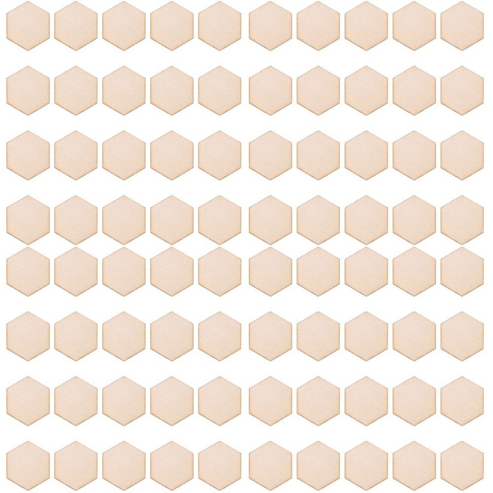 Hexagonal Wood Chip Decorations Embellishments Small Shapes Craft ...